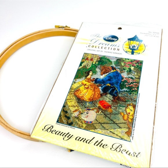 Disney | Art | Mcg Textiles Disney Dreams Thomas Kinkade Beauty The ...